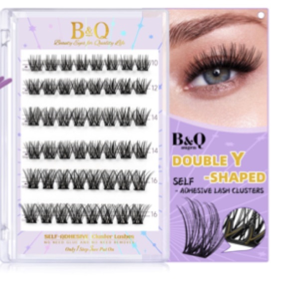 Amazon | Makeup | Bq Lash Clusters Selfadhesive 96 Pcs2 Pack | Poshmark